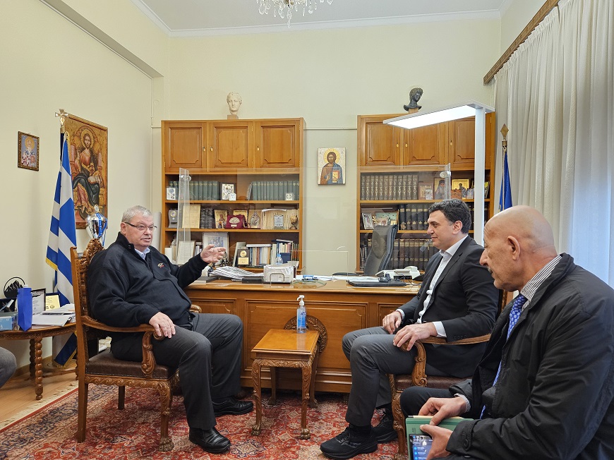 Στην Περιφέρεια Ηπείρου ο Βασίλης Κικίλιας – Πρωινά Νέα
